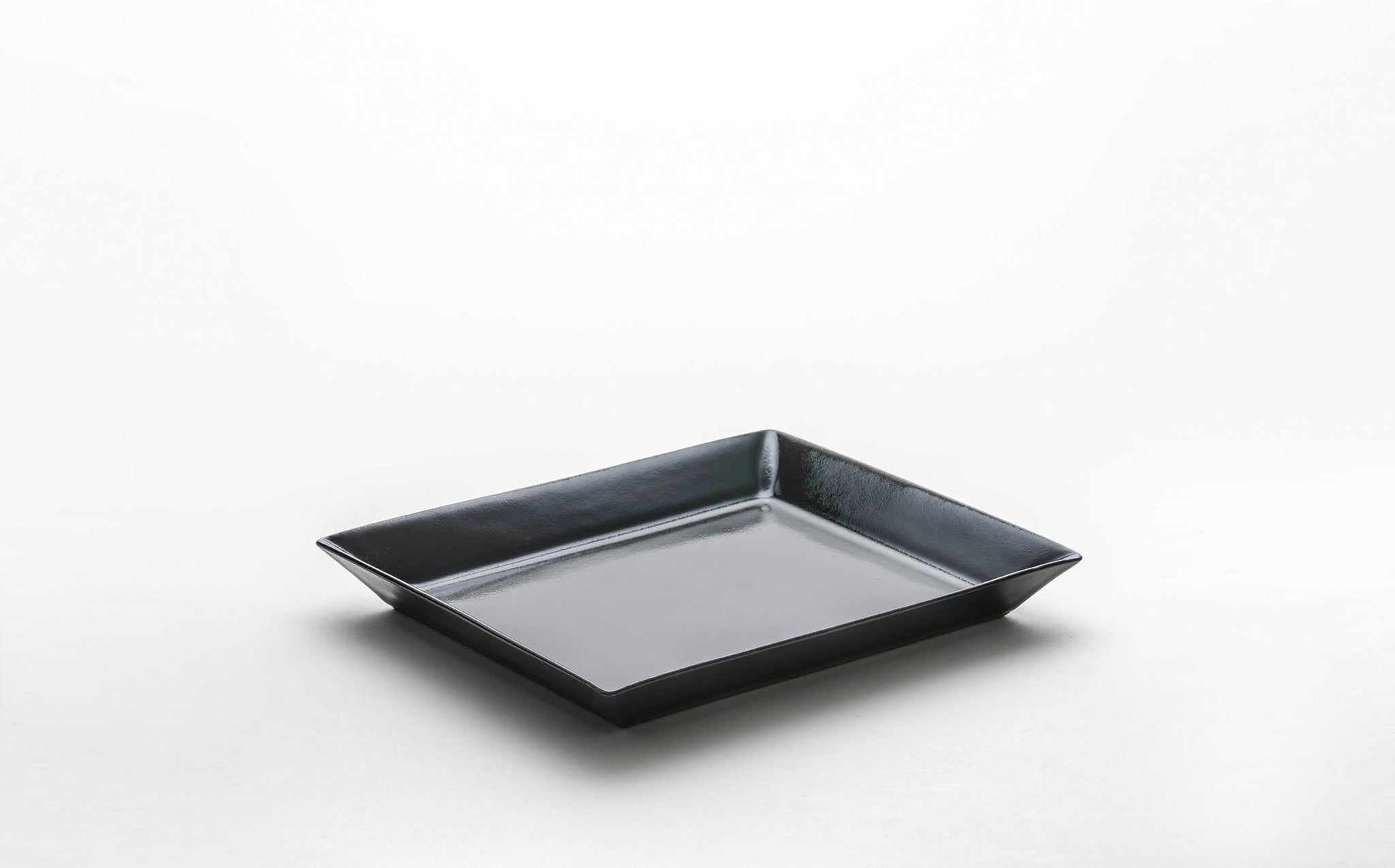 Hikari - Ceramic Black Zaffer - Rectangle Plate