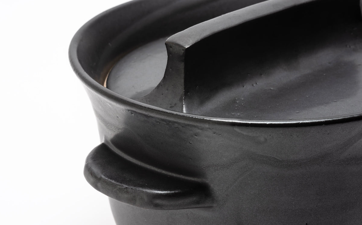 Meshi-nabe - Ceramic Black - Rice Cooker Pot