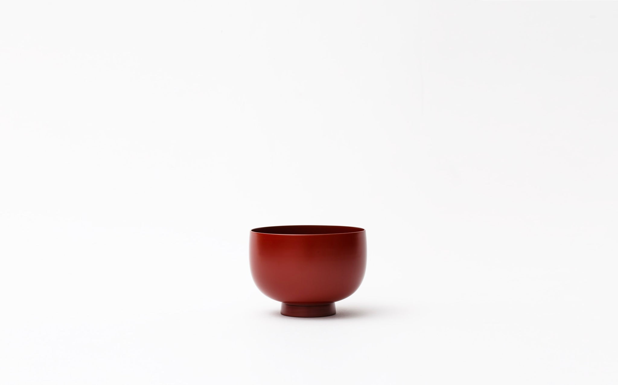 Tsubaki - Japanese Lacquer Vermillion - Bowl "Maru"